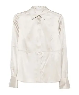 Brunello Cucinelli Long Sleeve Silk Shirt