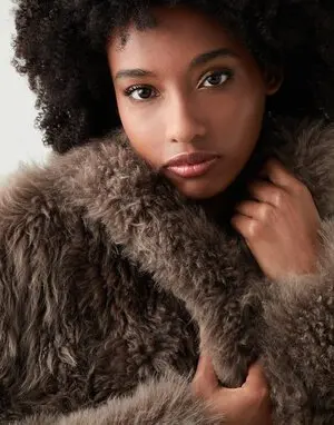 Brunello Cucinelli Single-breasted Fur Coat