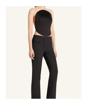 COURREGES Illusion Circle Sleeveless Bodysuit