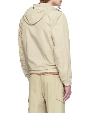 Stone Island Hooded Jacket With Compass Logo