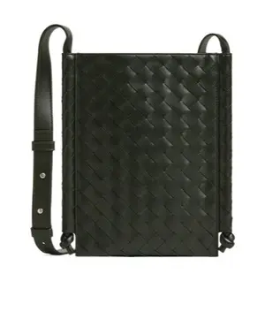 Bottega Veneta Small Flat Loop Bag - Dark Green
