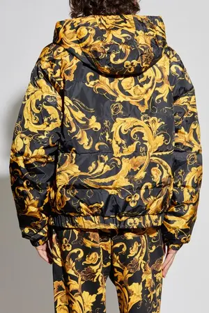 Versace Reversible Hooded Jacket - Black
