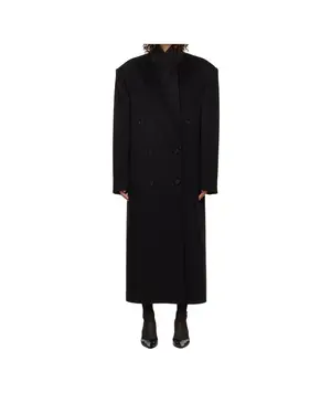 THE ROW Double-breasted Long Coat