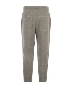 Brunello Cucinelli Drawstring Cashmere Track Pants