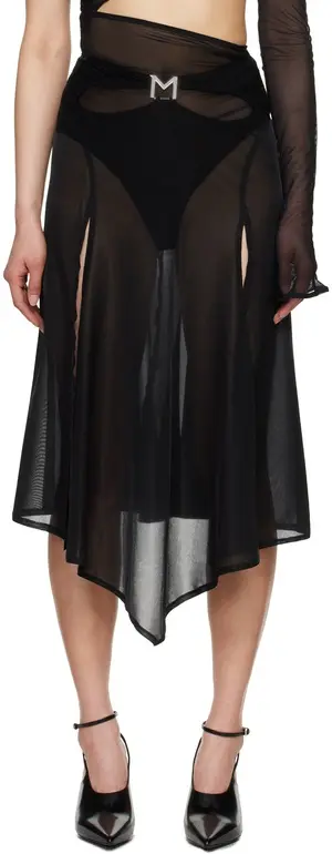 MUGLER M Hollow Mid-length Skirt