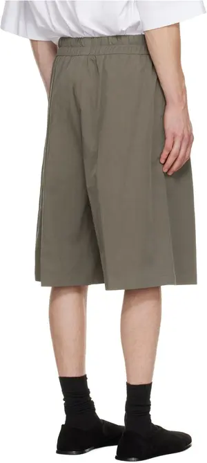 Fear Of God Mid-rise Drawstring Pleated Shorts