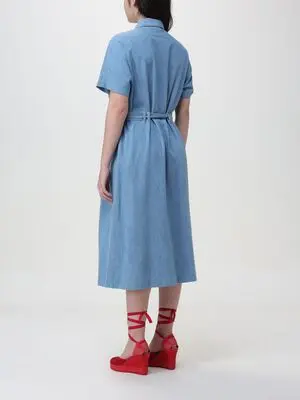 A.p.c. Drew Denim Midi Dress