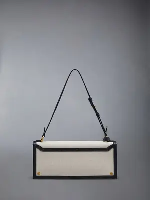 Thom Browne Rwb-tag Canvas Shoulder Bag