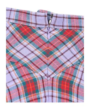 VIVIENNE WESTWOOD Asymmetrical Plaid Skirt