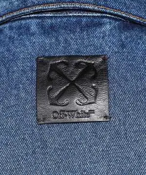 Off-White Sleeveless Buttoned Denim Vest