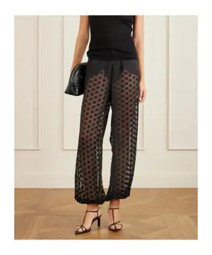 THE FRANKIE SHOP Orissa Polka Dot Tapered Pants