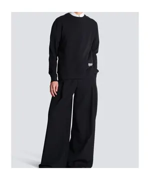 Balmain Logo Printed Crewneck Sweatshirt