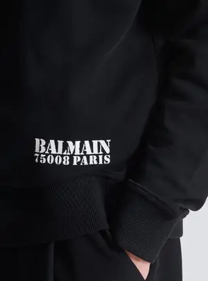 Balmain Logo Printed Crewneck Sweatshirt