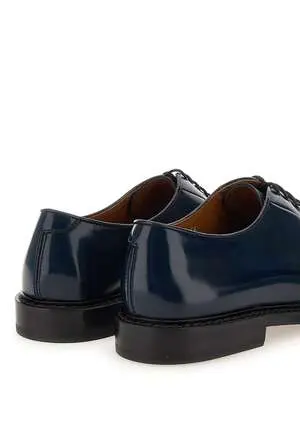 DOUCAL'S Lace Up Round Toe Shoes
