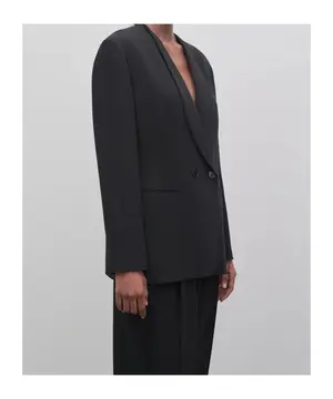 THE ROW Alda Double-breasted Blazer