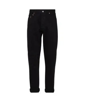 Brunello Cucinelli Straight Leg Jeans - Black