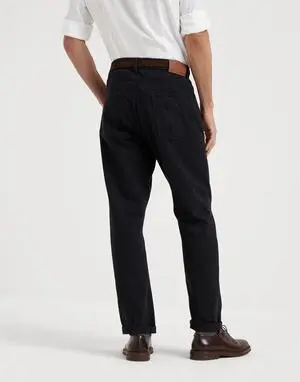 Brunello Cucinelli Straight Leg Jeans - Black