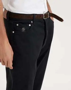 Brunello Cucinelli Straight Leg Jeans - Black
