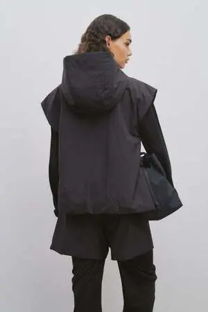 THE ROW Ledan Hooded Zipper Jacket