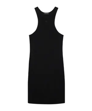 ANINE BING Ribbed Crewneck Mini Dress