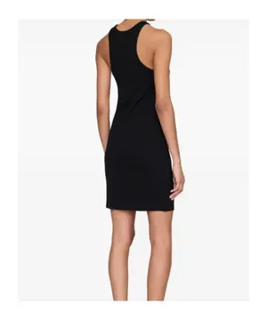 ANINE BING Ribbed Crewneck Mini Dress