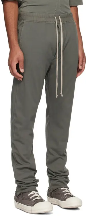 Rick Owens Berlin Organic Cotton Drawstring Trousers - Black