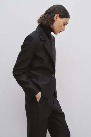 THE ROW Single-breasted Wool Blazer