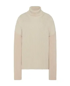 THE ROW Dua Drop-shoulder Ribbed Jumper