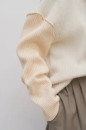 THE ROW Dua Drop-shoulder Ribbed Jumper