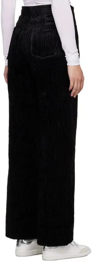Isabel Marant Étoile Ribbed Wide Leg Trousers