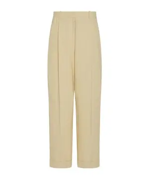 THE ROW Tor Pleated Casual Pants