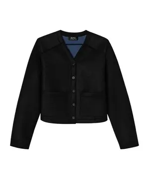 A.p.c. V Neck Outerwear For Women