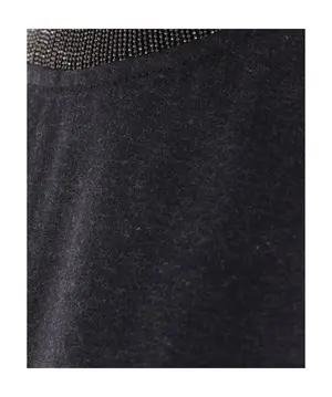 Brunello Cucinelli Monili Chain Detail Midi Dress