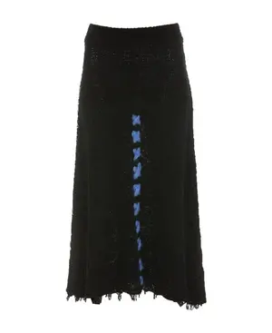 THE ROW Knitted High Waist Skirt
