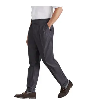 Brunello Cucinelli Cashmere Tapered Trousers