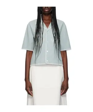 HOLZWEILER Gorti" Embroidered Short-sleeve Shirt
