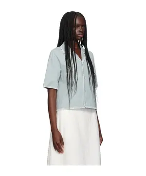 HOLZWEILER Gorti" Embroidered Short-sleeve Shirt