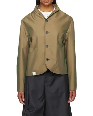 ADER ERROR Button Long Sleeve Casual Jacket