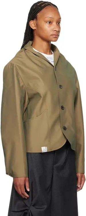 ADER ERROR Button Long Sleeve Casual Jacket
