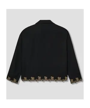 BODE Long-sleeved Wool Shirt