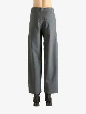 Brunello Cucinelli Logo Patch Wide-leg Pants