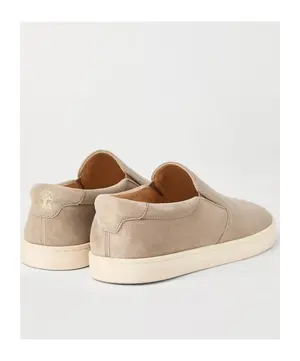 Brunello Cucinelli Suede Slip-on Sneakers