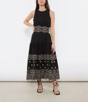 Vanessa Bruno Embroidered Dress