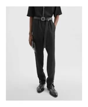 JIL SANDER Piped Trim Trousers