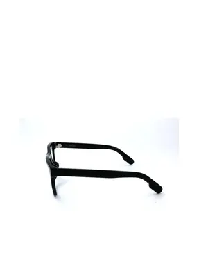Kenzo Logo Flat Mirror Eyeglasses - Black