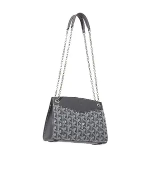 Goyard Printed Shoulder Bag With Chain Strap