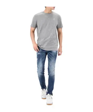 Moncler Short-sleeved T-shirt - Grey