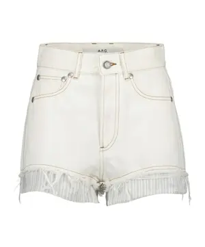 A.p.c. Frayed Shorts For Women
