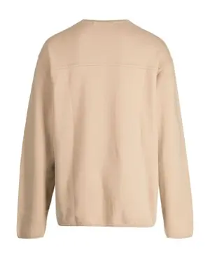 Auralee Drop-shoulder Crew-neck Jumper