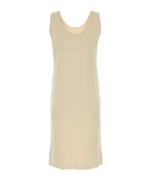 THE ROW Sleeveless Round Neck Dress